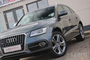 Grey Audi Q5 2013 in Tukums, with an engine capacity of 2.00 L and mileage of 189 thousand km for 14568 €, photo 2 on AUTOMOTO.COM.LV