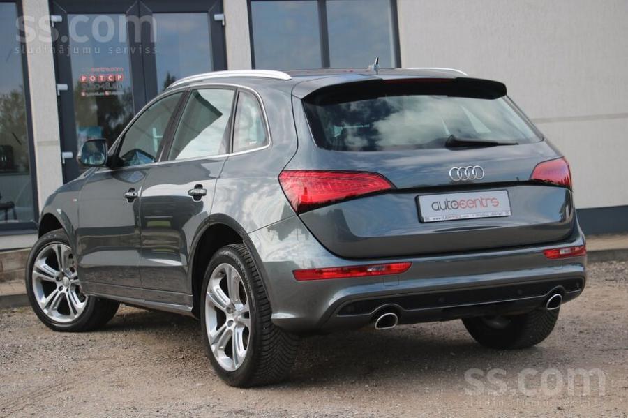 Grey Audi Q5 2013 in Tukums, with an engine capacity of 2.00 L and mileage of 189 thousand km for 14568 €, photo 3 on AUTOMOTO.COM.LV