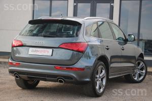 Grey Audi Q5 2013 in Tukums, with an engine capacity of 2.00 L and mileage of 189 thousand km for 14568 €, photo 5 on AUTOMOTO.COM.LV