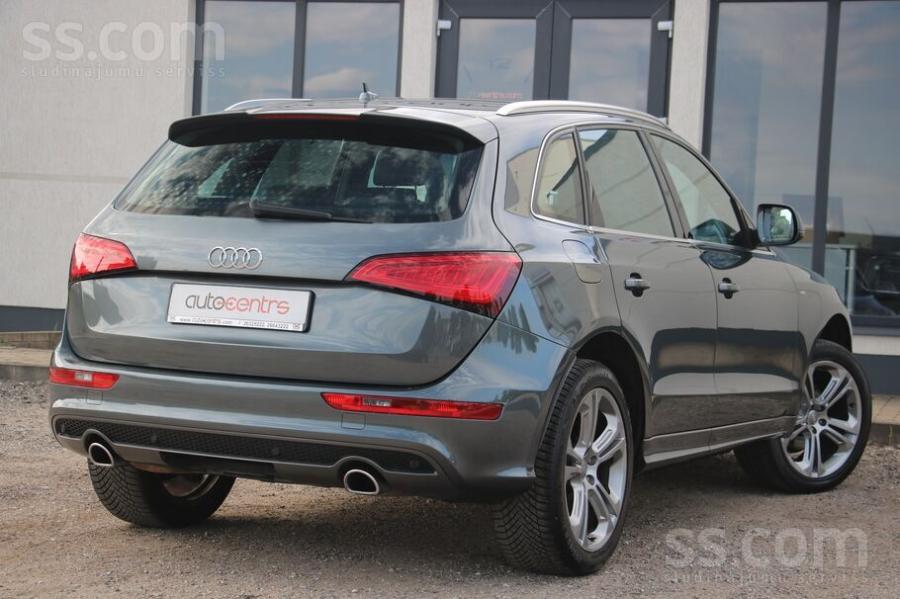 Grey Audi Q5 2013 in Tukums, with an engine capacity of 2.00 L and mileage of 189 thousand km for 14568 €, photo 5 on AUTOMOTO.COM.LV