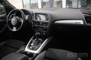 Grey Audi Q5 2013 in Tukums, with an engine capacity of 2.00 L and mileage of 189 thousand km for 14568 €, photo 10 on AUTOMOTO.COM.LV