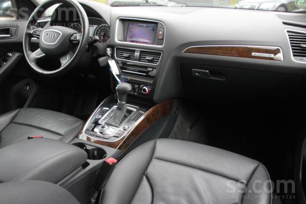 Pelēks Audi Q5 2013 Tukums, ar dzinēja tilpumu 2.00 L un nobraukumu 141 tūkst. km par 13990 €, foto 5 vietnē AUTOMOTO.COM.LV