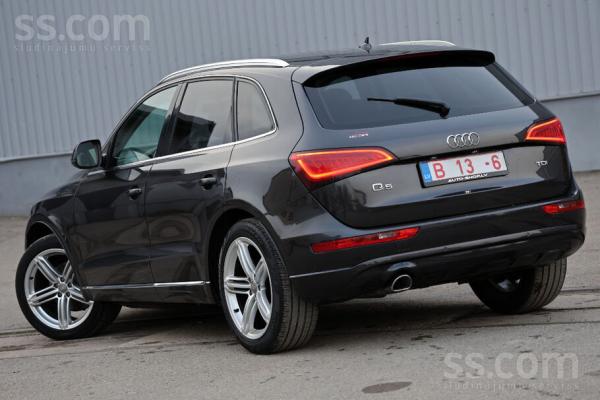 Grey Audi Q5 2013 in Tukums, with an engine capacity of 2.00 L and mileage of 259 thousand km for 12990 €, photo 3 on AUTOMOTO.COM.LV