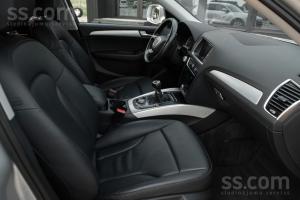 Grey Audi Q5 2013 in Tukums, with an engine capacity of 2.00 L and mileage of 336 thousand km for 9600 €, photo 14 on AUTOMOTO.COM.LV