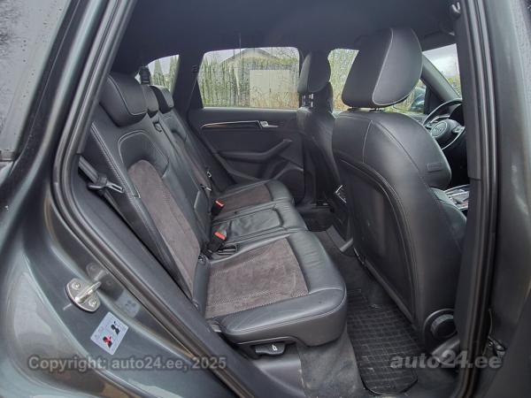 Grey Audi Q5 2013 in Tartu, with an engine capacity of 3.00 L and mileage of 224 thousand km for 14500 €, photo 11 on AUTOMOTO.COM.LV
