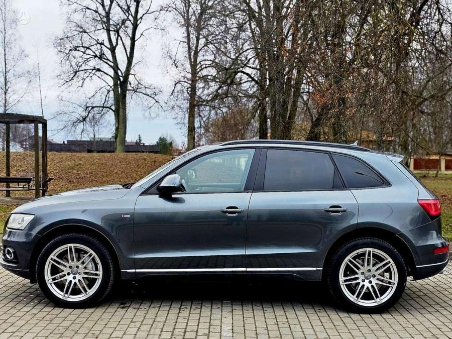 Grey Audi Q5 2013 in Taurage, with an engine capacity of 2.97 L and mileage of 289 thousand km for 9900 €, photo 4 on AUTOMOTO.COM.LV