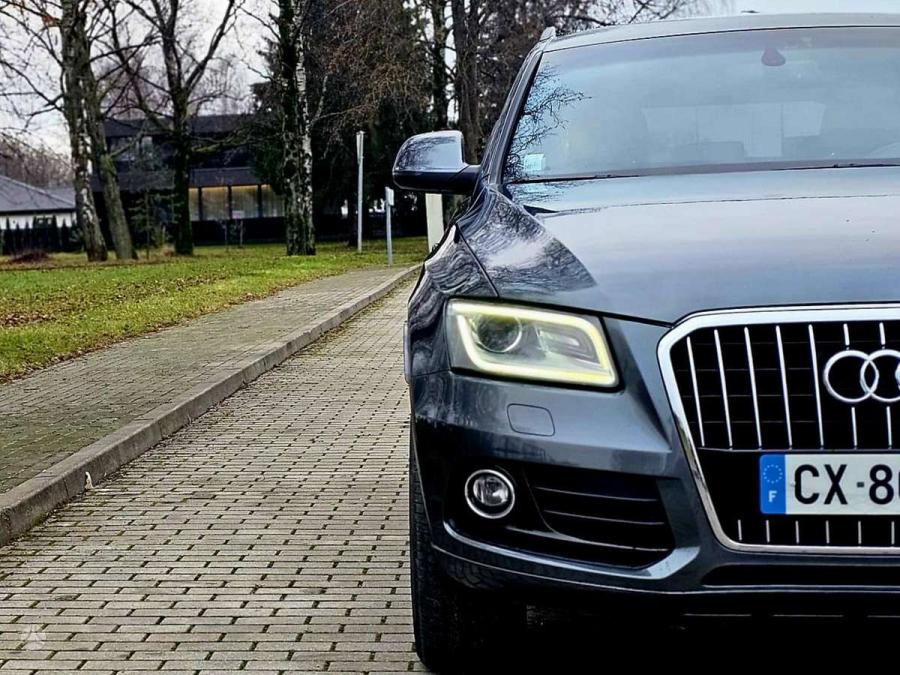 Grey Audi Q5 2013 in Taurage, with an engine capacity of 2.97 L and mileage of 289 thousand km for 9900 €, photo 7 on AUTOMOTO.COM.LV