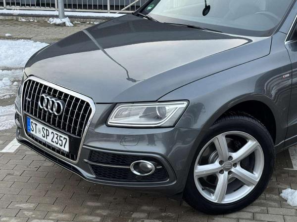 Pelēks Audi Q5 2013 Jonava, ar dzinēja tilpumu 3.00 L un nobraukumu 285 tūkst. km par 12500 €, foto 4 vietnē AUTOMOTO.COM.LV