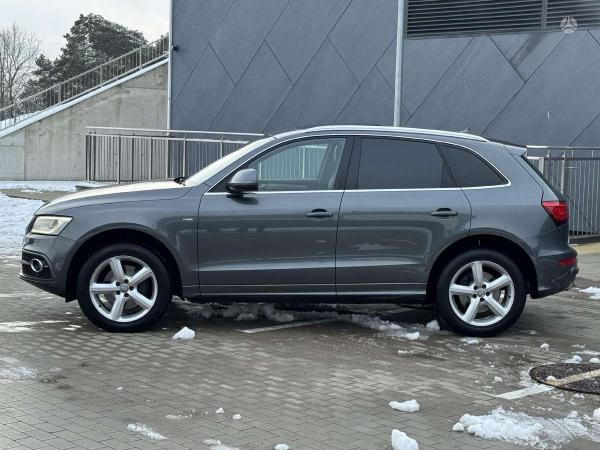 Pelēks Audi Q5 2013 Jonava, ar dzinēja tilpumu 3.00 L un nobraukumu 285 tūkst. km par 12500 €, foto 5 vietnē AUTOMOTO.COM.LV