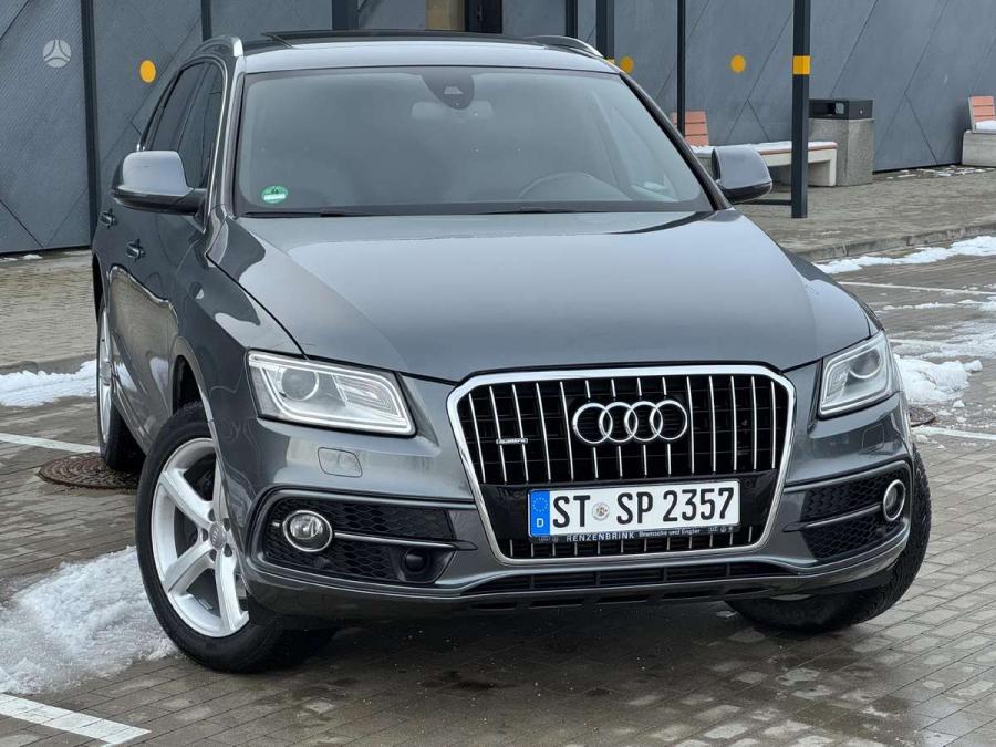 Grey Audi Q5 2013 in Jonava, with an engine capacity of 3.00 L and mileage of 285 thousand km for 12500 €, photo 6 on AUTOMOTO.COM.LV