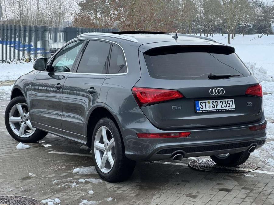 Grey Audi Q5 2013 in Jonava, with an engine capacity of 3.00 L and mileage of 285 thousand km for 12500 €, photo 10 on AUTOMOTO.COM.LV