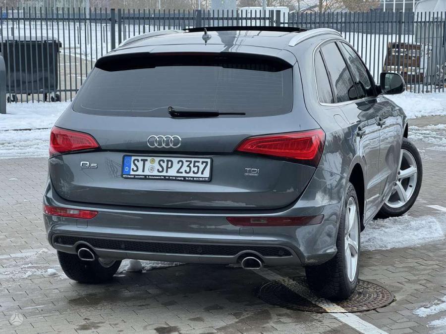 Grey Audi Q5 2013 in Jonava, with an engine capacity of 3.00 L and mileage of 285 thousand km for 12500 €, photo 12 on AUTOMOTO.COM.LV