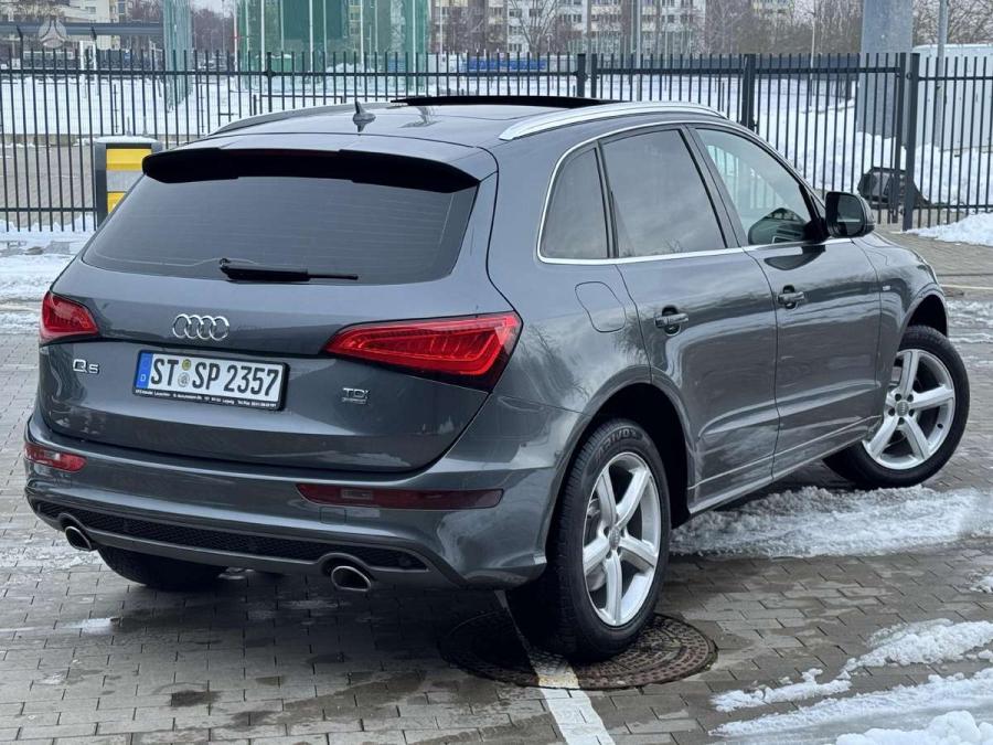 Grey Audi Q5 2013 in Jonava, with an engine capacity of 3.00 L and mileage of 285 thousand km for 12500 €, photo 13 on AUTOMOTO.COM.LV
