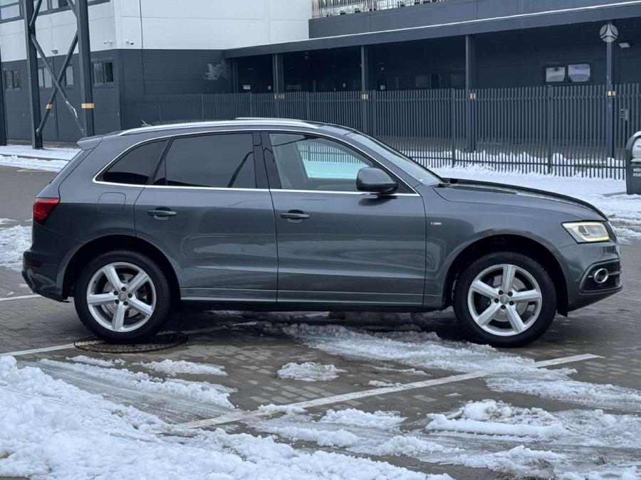 Grey Audi Q5 2013 in Jonava, with an engine capacity of 3.00 L and mileage of 285 thousand km for 12500 €, photo 14 on AUTOMOTO.COM.LV