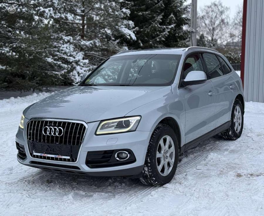 Pelēks Audi Q5 2013 Ukmergė, ar dzinēja tilpumu 2.00 L un nobraukumu 214 tūkst. km par 10800 €, foto 1 vietnē AUTOMOTO.COM.LV