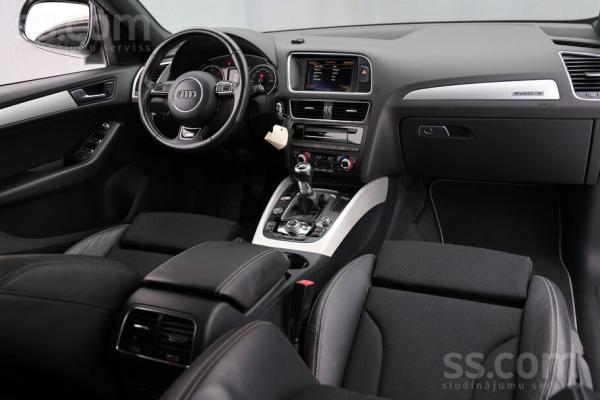 Pelēks Audi Q5 2013 Tukums, ar dzinēja tilpumu 2.00 L un nobraukumu 250 tūkst. km par 13500 €, foto 5 vietnē AUTOMOTO.COM.LV