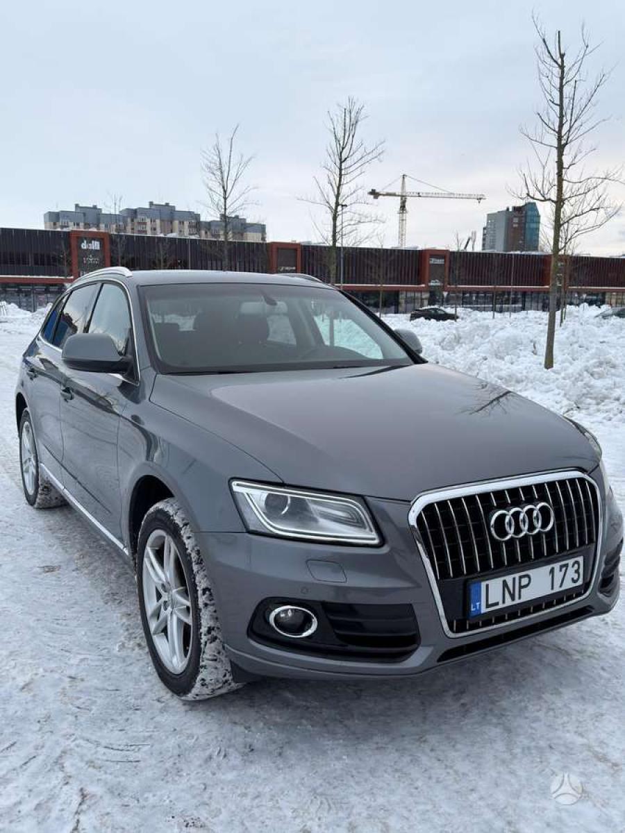 Pelēks Audi Q5 2013 Klaipėda, ar dzinēja tilpumu 1.98 L un nobraukumu 190 tūkst. km par 9000 €, foto 1 vietnē AUTOMOTO.COM.LV