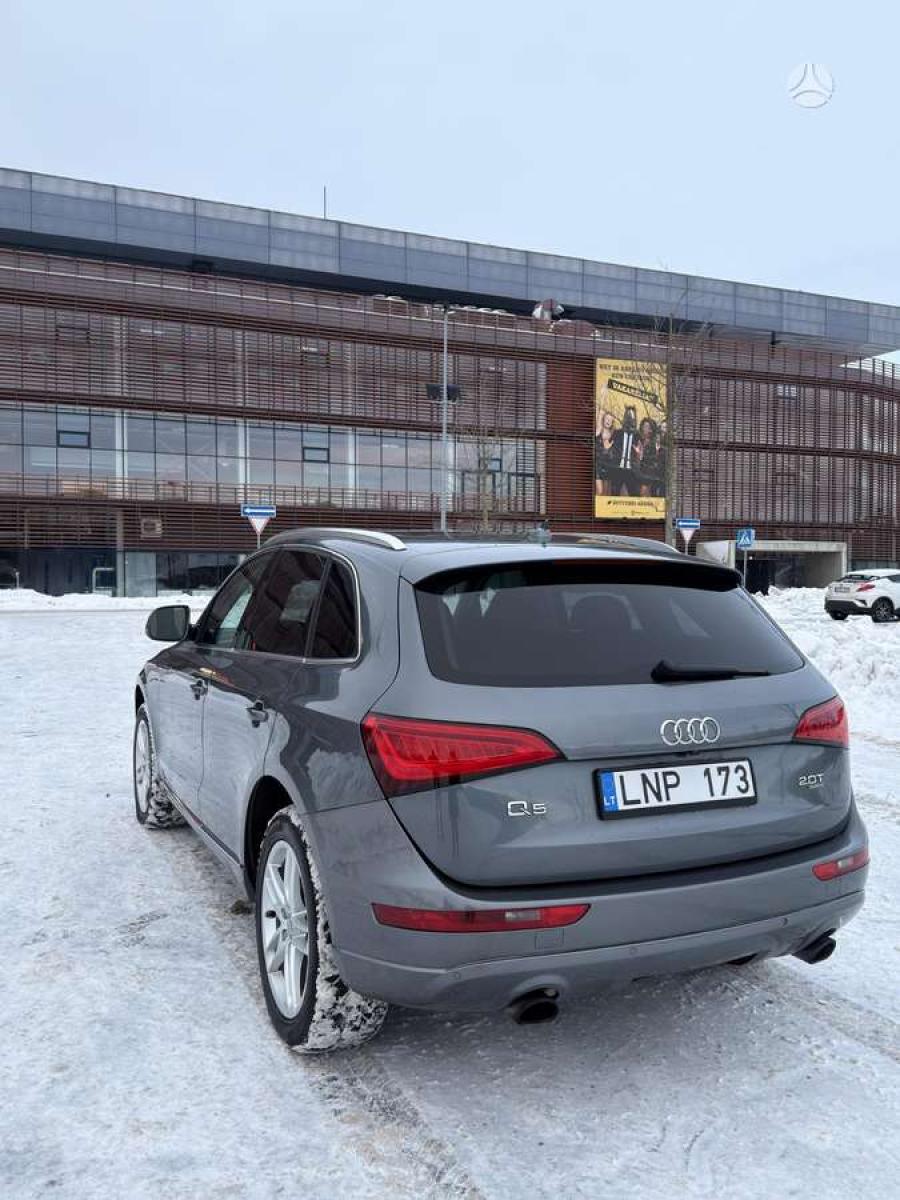 Pelēks Audi Q5 2013 Klaipėda, ar dzinēja tilpumu 1.98 L un nobraukumu 190 tūkst. km par 9000 €, foto 5 vietnē AUTOMOTO.COM.LV