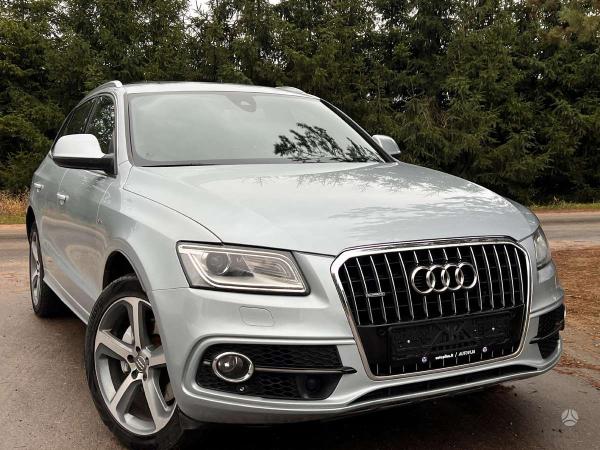 Pelēks Audi Q5 2013 Utena, ar dzinēja tilpumu 2.97 L un nobraukumu 282 tūkst. km par 10400 €, foto 4 vietnē AUTOMOTO.COM.LV