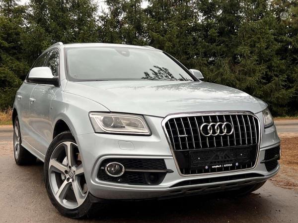 Pelēks Audi Q5 2013 Utena, ar dzinēja tilpumu 2.97 L un nobraukumu 282 tūkst. km par 10400 €, foto 7 vietnē AUTOMOTO.COM.LV