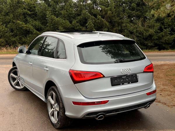 Pelēks Audi Q5 2013 Utena, ar dzinēja tilpumu 2.97 L un nobraukumu 282 tūkst. km par 10400 €, foto 9 vietnē AUTOMOTO.COM.LV