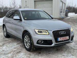 Grey Audi Q5 2013 in Ukmerge, with an engine capacity of 2.00 L and mileage of 214 thousand km for 11900 €, photo 2 on AUTOMOTO.COM.LV
