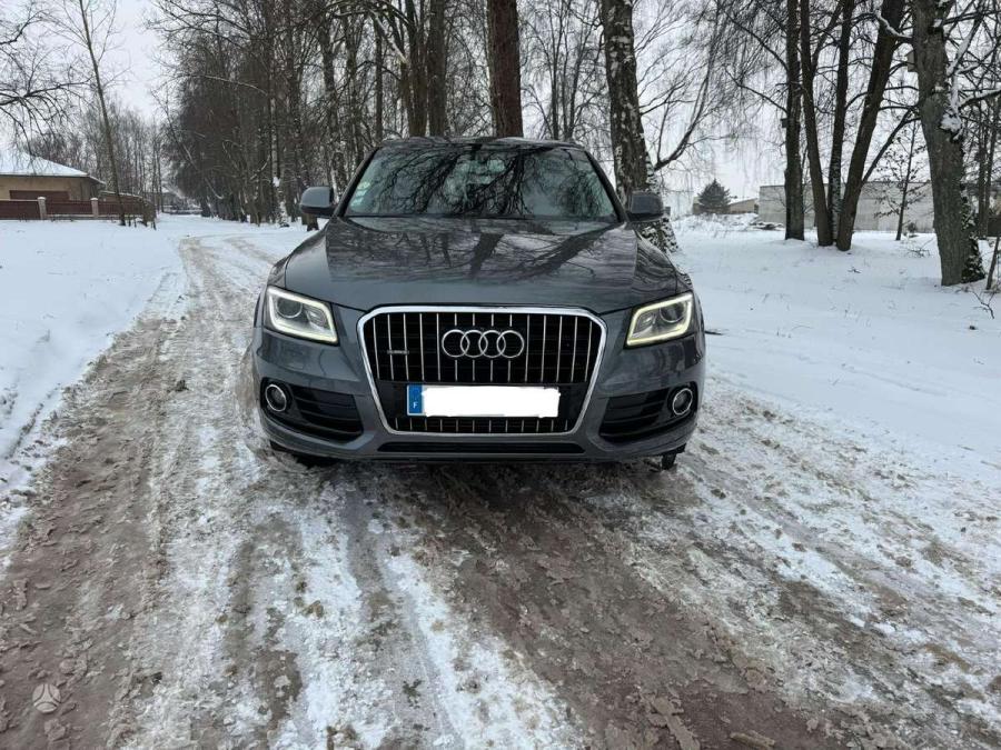 Pelēks Audi Q5 2013 Tauragė, ar dzinēja tilpumu 2.97 L un nobraukumu 272 tūkst. km par 10400 €, foto 2 vietnē AUTOMOTO.COM.LV