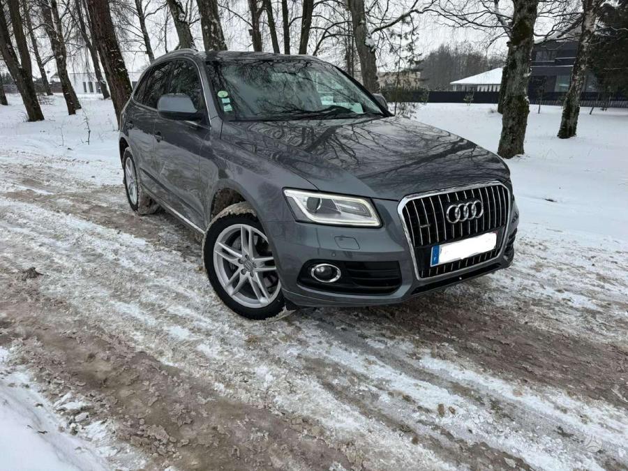 Pelēks Audi Q5 2013 Tauragė, ar dzinēja tilpumu 2.97 L un nobraukumu 272 tūkst. km par 10400 €, foto 3 vietnē AUTOMOTO.COM.LV
