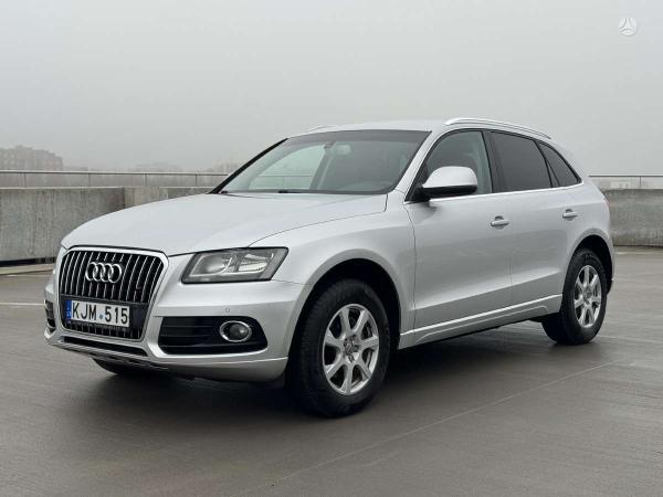 Grey Audi Q5 2013 in Vilnius, with an engine capacity of 2.00 L and mileage of 403 thousand km for 8700 €, photo 1 on AUTOMOTO.COM.LV