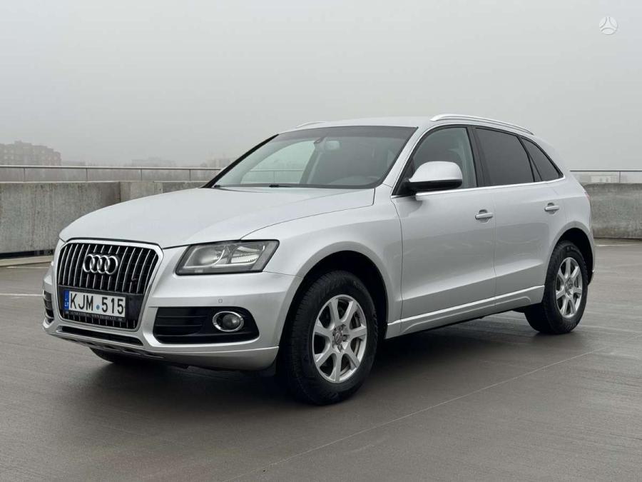 Pelēks Audi Q5 2013 Viļņa, ar dzinēja tilpumu 2.00 L un nobraukumu 403 tūkst. km par 8700 €, foto 1 vietnē AUTOMOTO.COM.LV