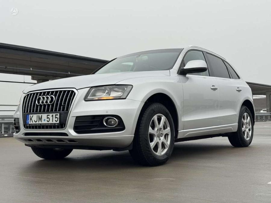 Pelēks Audi Q5 2013 Viļņa, ar dzinēja tilpumu 2.00 L un nobraukumu 403 tūkst. km par 8700 €, foto 10 vietnē AUTOMOTO.COM.LV