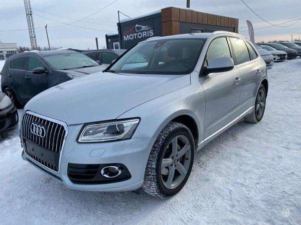 Grey Audi Q5 2013 in Panevezys, with an engine capacity of 1.97 L and mileage of 349 thousand km for 9600 €, photo 1 on AUTOMOTO.COM.LV