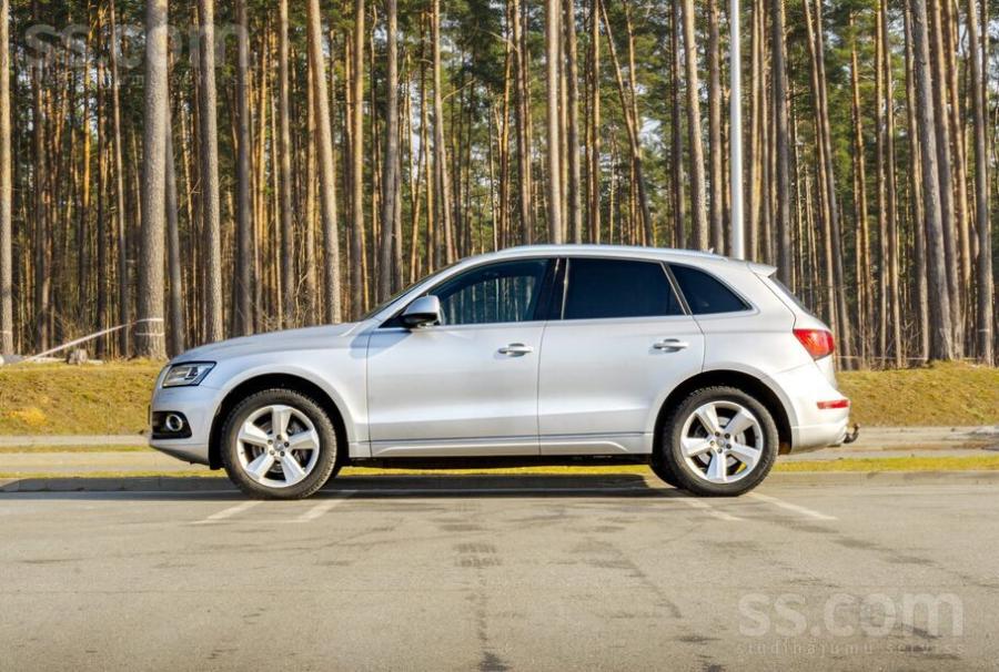 Pelēks Audi Q5 2013 Rīga, ar dzinēja tilpumu 3.00 L un nobraukumu 218 tūkst. km par 12590 €, foto 5 vietnē AUTOMOTO.COM.LV