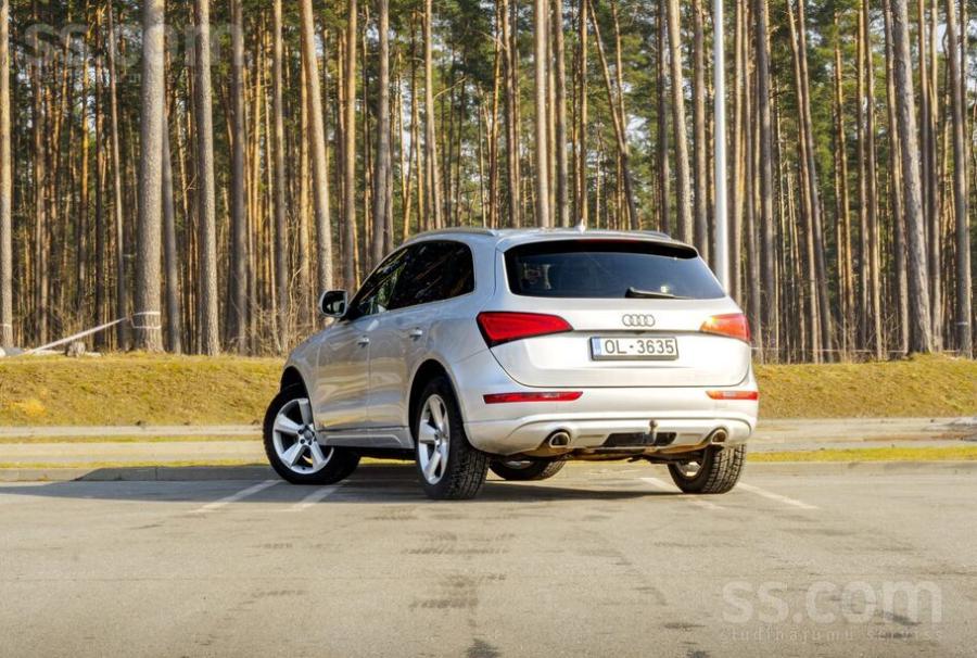 Pelēks Audi Q5 2013 Rīga, ar dzinēja tilpumu 3.00 L un nobraukumu 218 tūkst. km par 12590 €, foto 8 vietnē AUTOMOTO.COM.LV