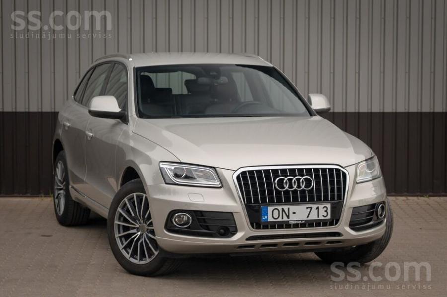 Grey Audi Q5 2013 in Talsi, with an engine capacity of 2.00 L and mileage of 301 thousand km for 11950 €, photo 1 on AUTOMOTO.COM.LV