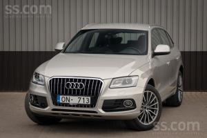 Grey Audi Q5 2013 in Talsi, with an engine capacity of 2.00 L and mileage of 301 thousand km for 11950 €, photo 4 on AUTOMOTO.COM.LV