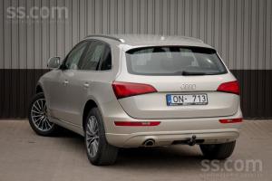 Grey Audi Q5 2013 in Talsi, with an engine capacity of 2.00 L and mileage of 301 thousand km for 11950 €, photo 5 on AUTOMOTO.COM.LV