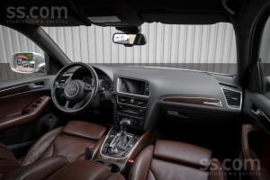 Grey Audi Q5 2013 in Talsi, with an engine capacity of 2.00 L and mileage of 301 thousand km for 11950 €, photo 9 on AUTOMOTO.COM.LV