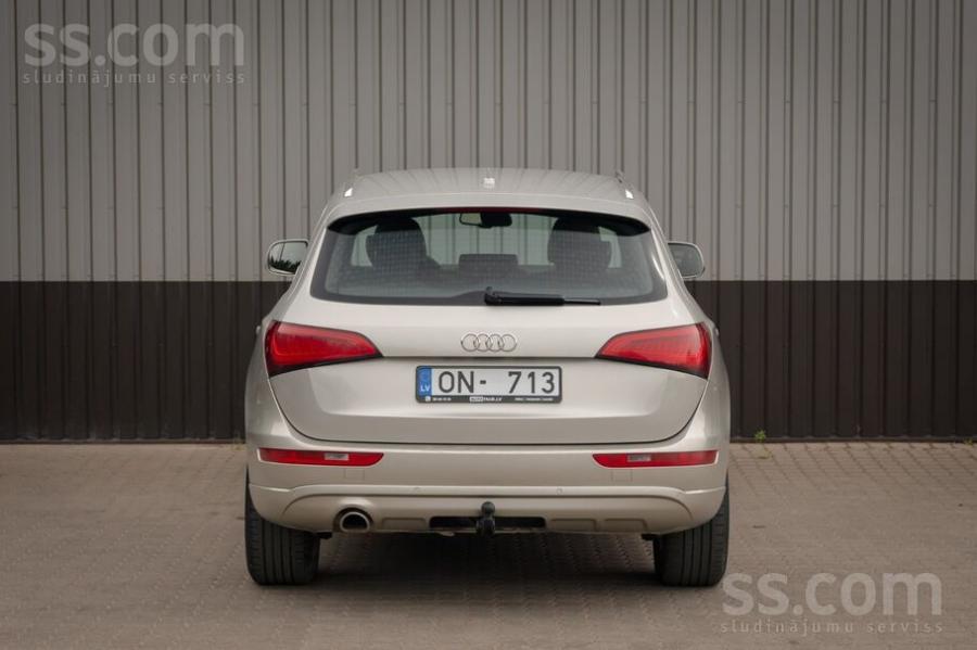 Pelēks Audi Q5 2013 Talsi, ar dzinēja tilpumu 2.00 L un nobraukumu 301 tūkst. km par 11950 €, foto 6 vietnē AUTOMOTO.COM.LV