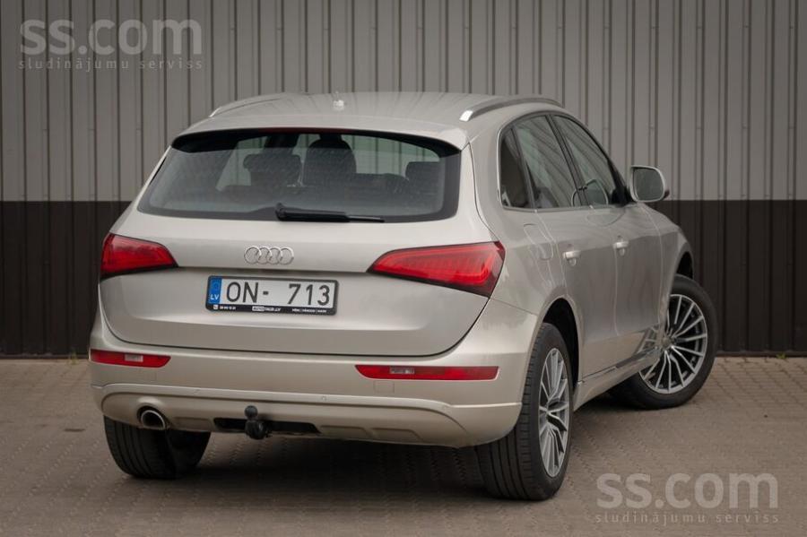 Pelēks Audi Q5 2013 Talsi, ar dzinēja tilpumu 2.00 L un nobraukumu 301 tūkst. km par 11950 €, foto 8 vietnē AUTOMOTO.COM.LV