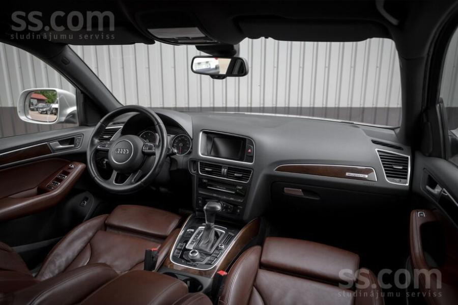Pelēks Audi Q5 2013 Talsi, ar dzinēja tilpumu 2.00 L un nobraukumu 301 tūkst. km par 11950 €, foto 9 vietnē AUTOMOTO.COM.LV
