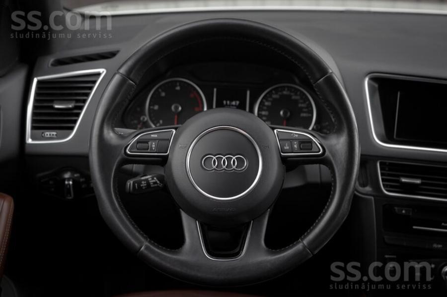 Pelēks Audi Q5 2013 Talsi, ar dzinēja tilpumu 2.00 L un nobraukumu 301 tūkst. km par 11950 €, foto 19 vietnē AUTOMOTO.COM.LV