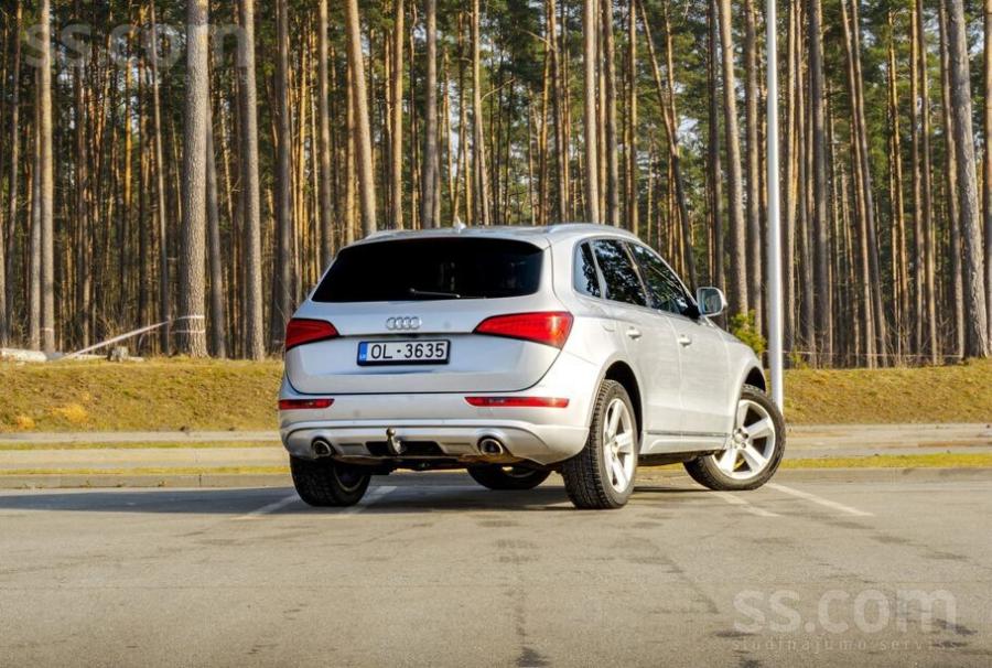 Pelēks Audi Q5 2013 Rīga, ar dzinēja tilpumu 3.00 L un nobraukumu 218 tūkst. km par 12590 €, foto 7 vietnē AUTOMOTO.COM.LV
