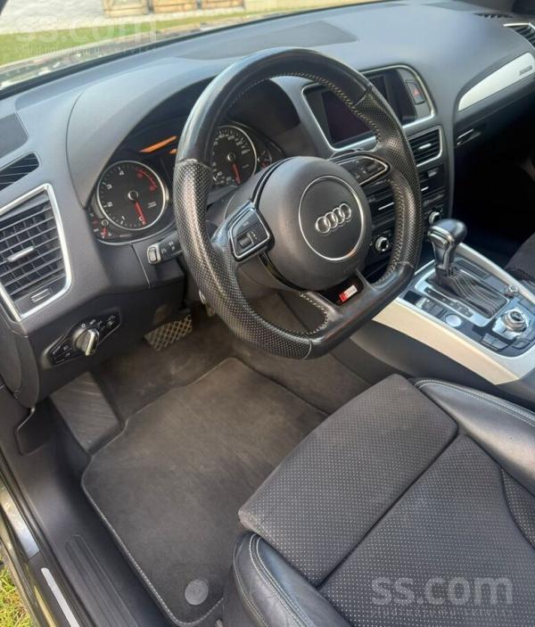 Grey Audi Q5 2013 in Riga, with an engine capacity of 3.00 L and mileage of 206 thousand km for 13250 €, photo 6 on AUTOMOTO.COM.LV