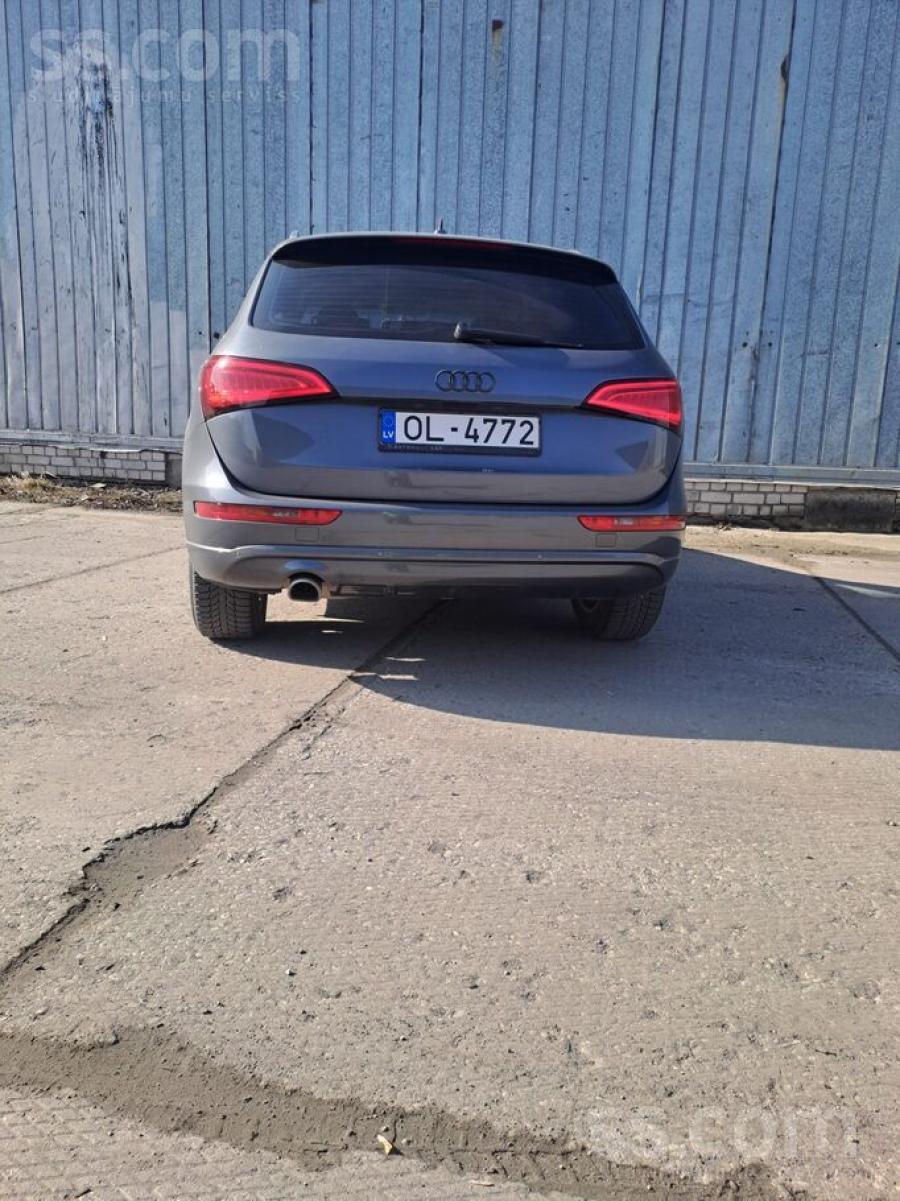 Grey Audi Q5 2013 in Riga, with an engine capacity of 2.00 L and mileage of 229 thousand km for 12200 €, photo 4 on AUTOMOTO.COM.LV