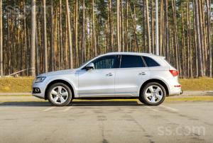 Grey Audi Q5 2013 in Riga, with an engine capacity of 3.00 L and mileage of 218 thousand km for 12190 €, photo 5 on AUTOMOTO.COM.LV