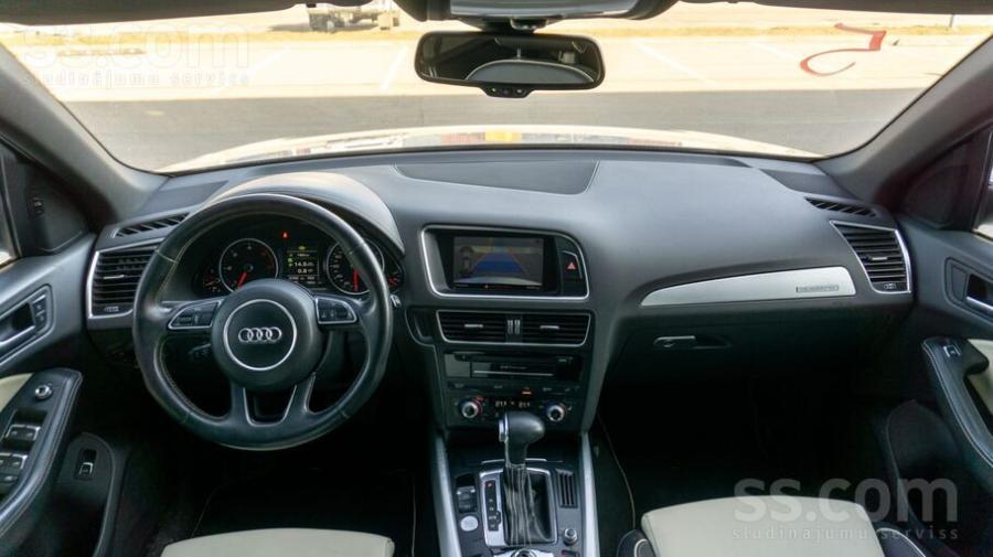 Grey Audi Q5 2013 in Riga, with an engine capacity of 3.00 L and mileage of 218 thousand km for 12190 €, photo 12 on AUTOMOTO.COM.LV