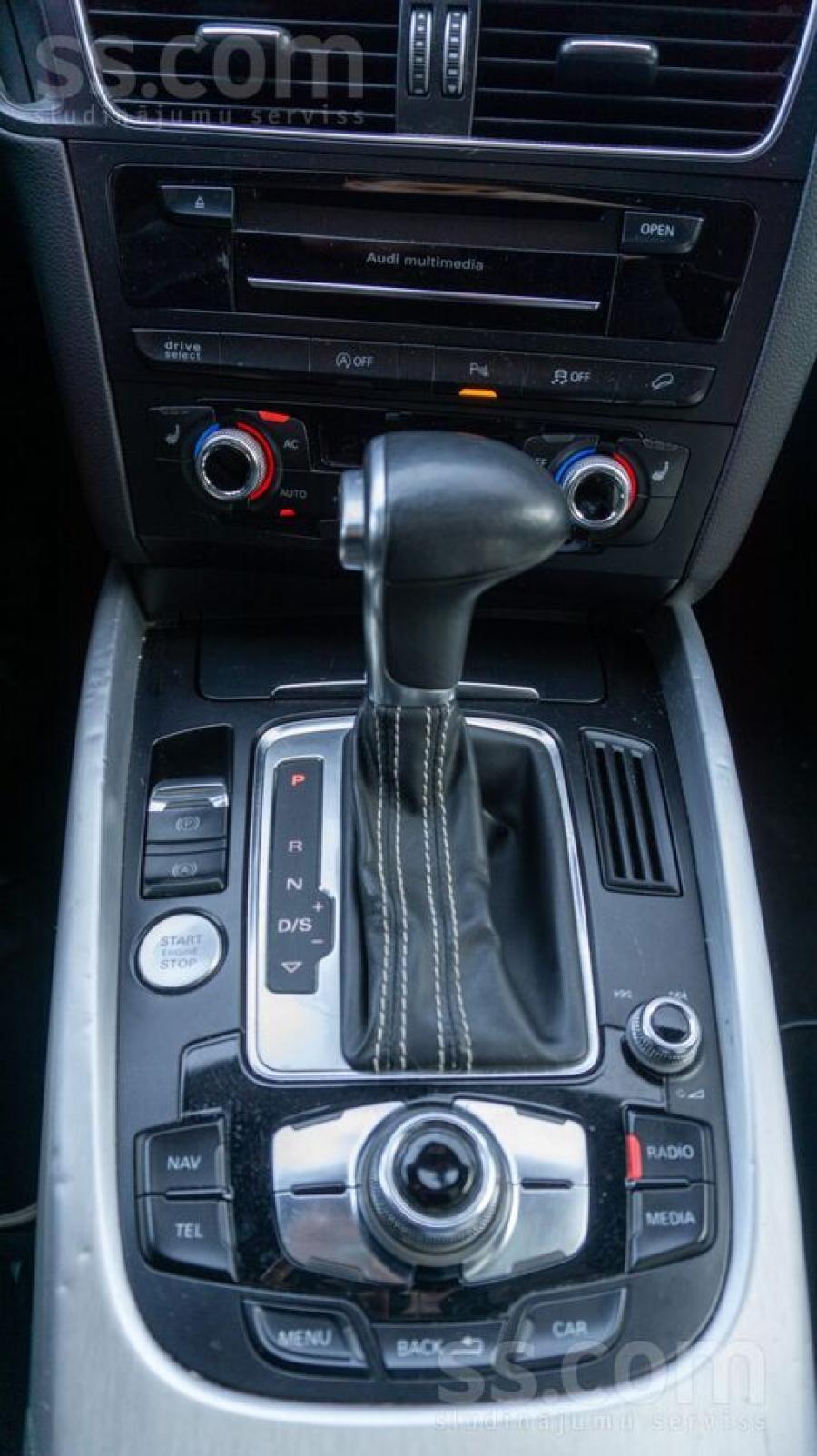 Grey Audi Q5 2013 in Riga, with an engine capacity of 3.00 L and mileage of 218 thousand km for 12190 €, photo 16 on AUTOMOTO.COM.LV
