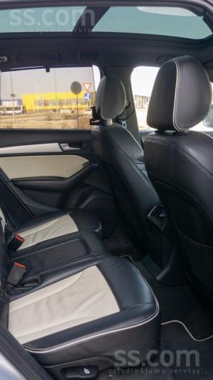 Grey Audi Q5 2013 in Riga, with an engine capacity of 3.00 L and mileage of 218 thousand km for 12190 €, photo 29 on AUTOMOTO.COM.LV
