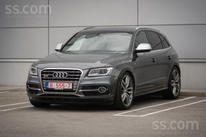 Grey Audi Q5 2013 in Riga, with an engine capacity of 3.00 L and mileage of 221 thousand km for 15950 €, photo  on AUTOMOTO.COM.LV